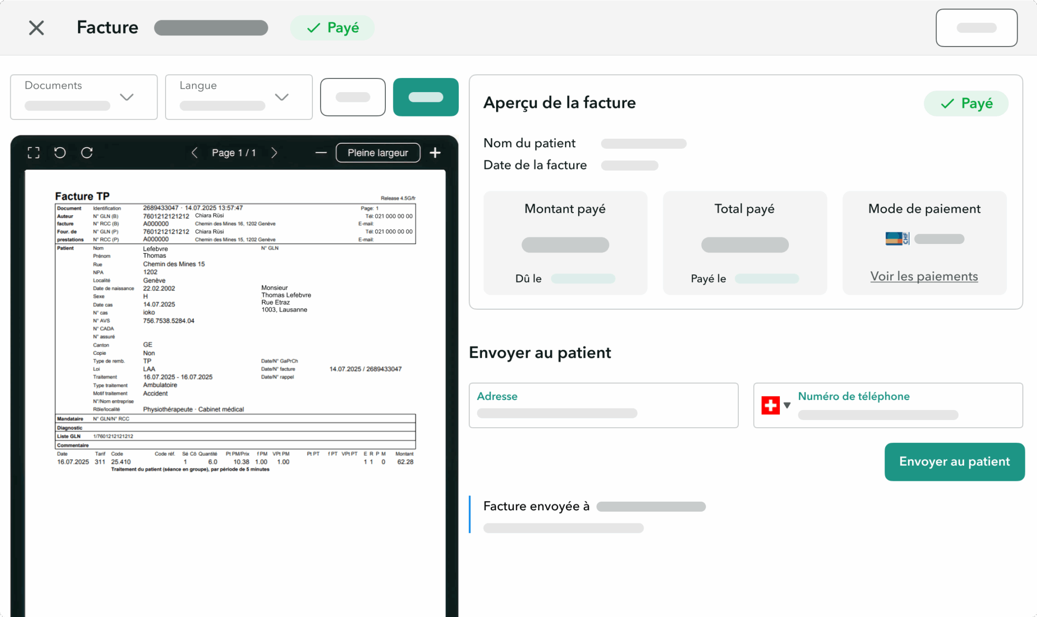 OneDoc Invoice: Logiciel de facturation pour professionnels de santé
