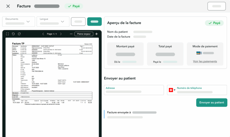 OneDoc Pro: create invoices with tariffs 590, 311, 312, SDH