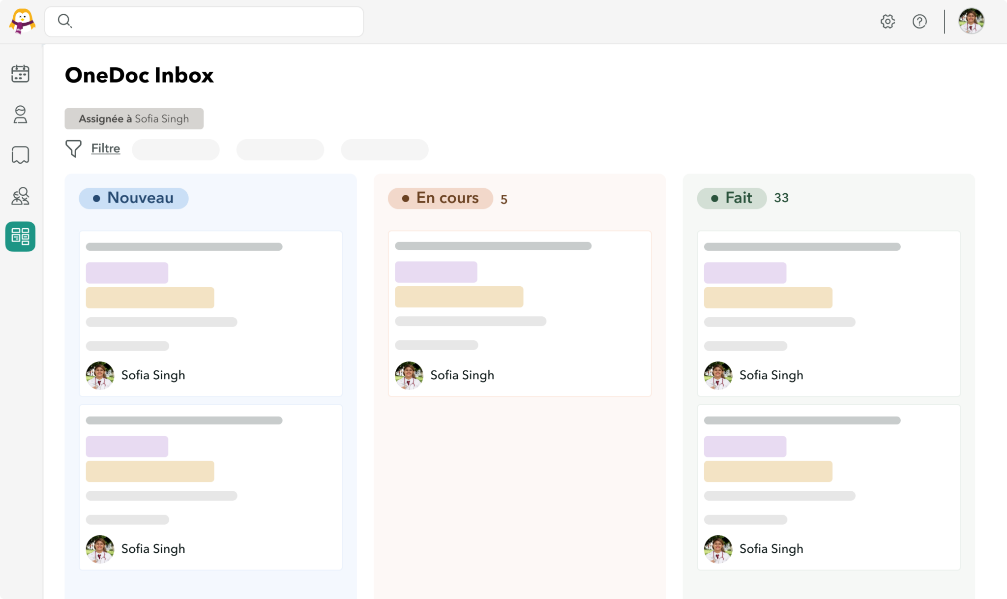 OneDoc Inbox: Centralisez et structurez vos demandes patients